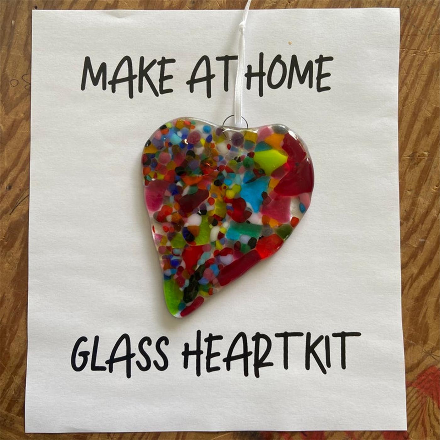 Make Your Own Fused Glass Heart
