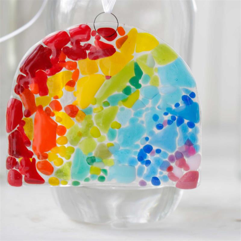 Make at Home Fused Glass Rainbow Kit by molten wonky