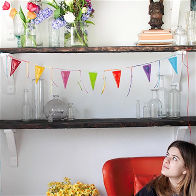 Fused Glass Summer Time Decorations from molten wonky