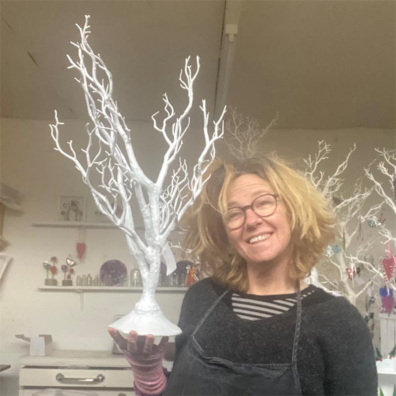 Artificial White Manzanita Bendy Twig Tree